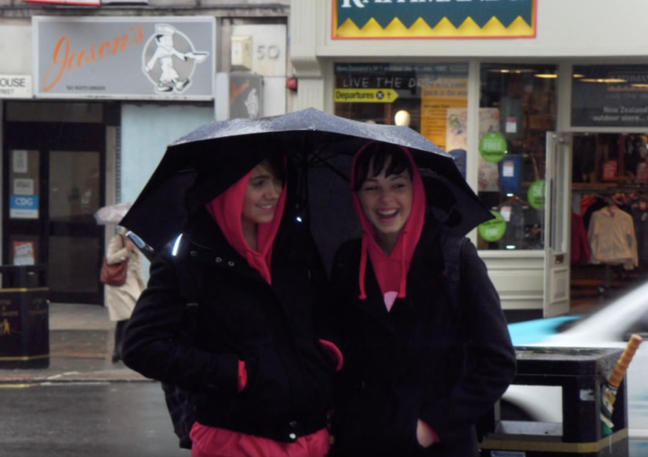 Brighton in The Rain - A trainer on PAST SIMPLE and PRESENT PERFECT